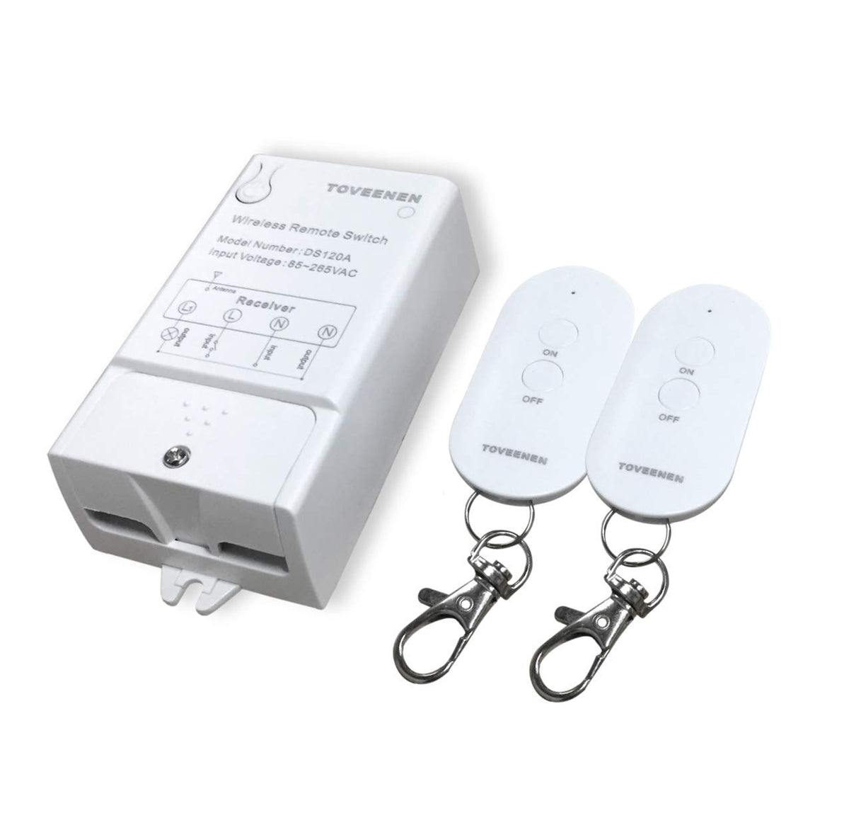 Remote Switch 110V 220V Wireless Switch for Lights Motor Pump Dust Col ...